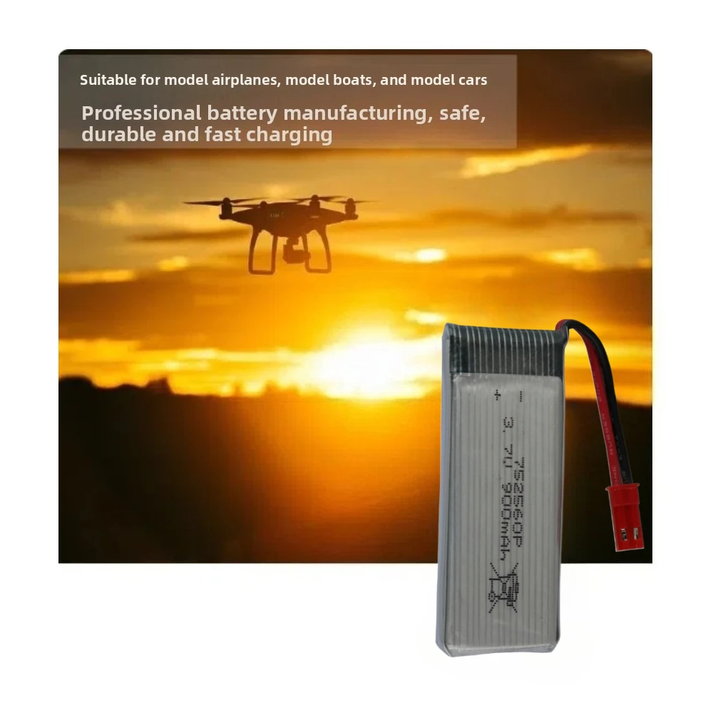 3.7V 900mah 752560 Li-po Battery for X5 X5C X5SC 8807 8807W A6 A6W M68 ...