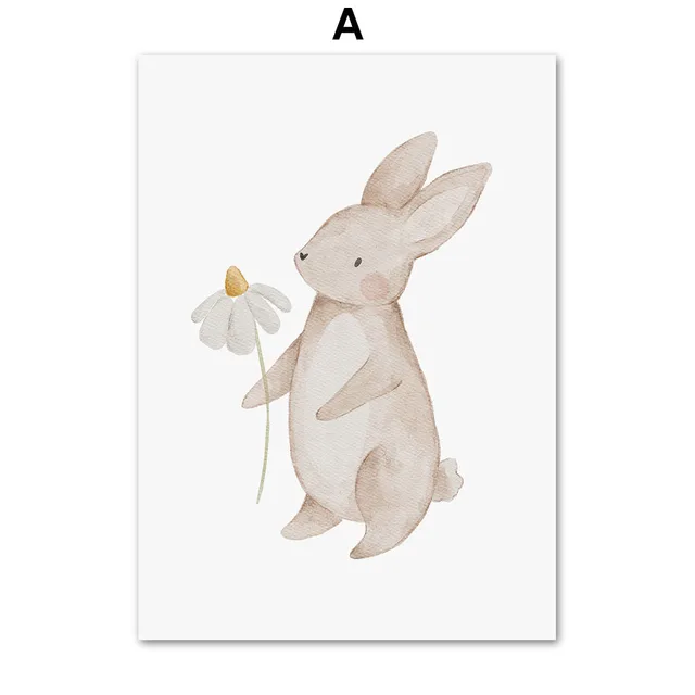 Cartoon Decorative Canvas Painting Store