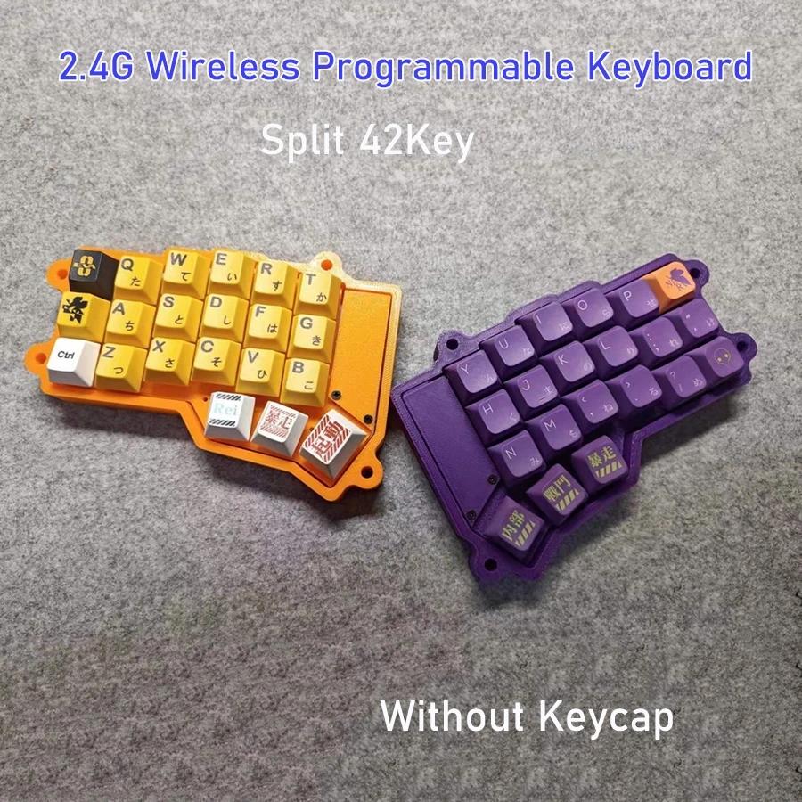 Wireless-2-4G-Corne-Keyboard-Macro-Programming-3D-Printed-Shell-DIY ...