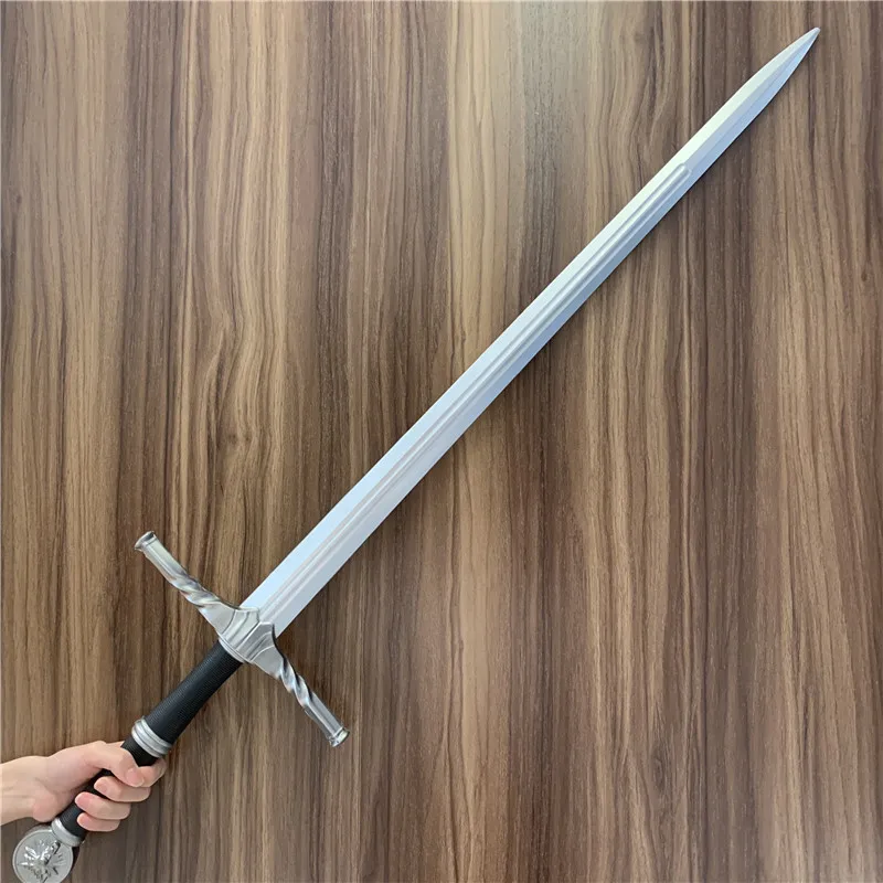 105cm White Wolf Sword 1:1 Cosplay Wild Hunt Sword Prop Role Play Gift ...