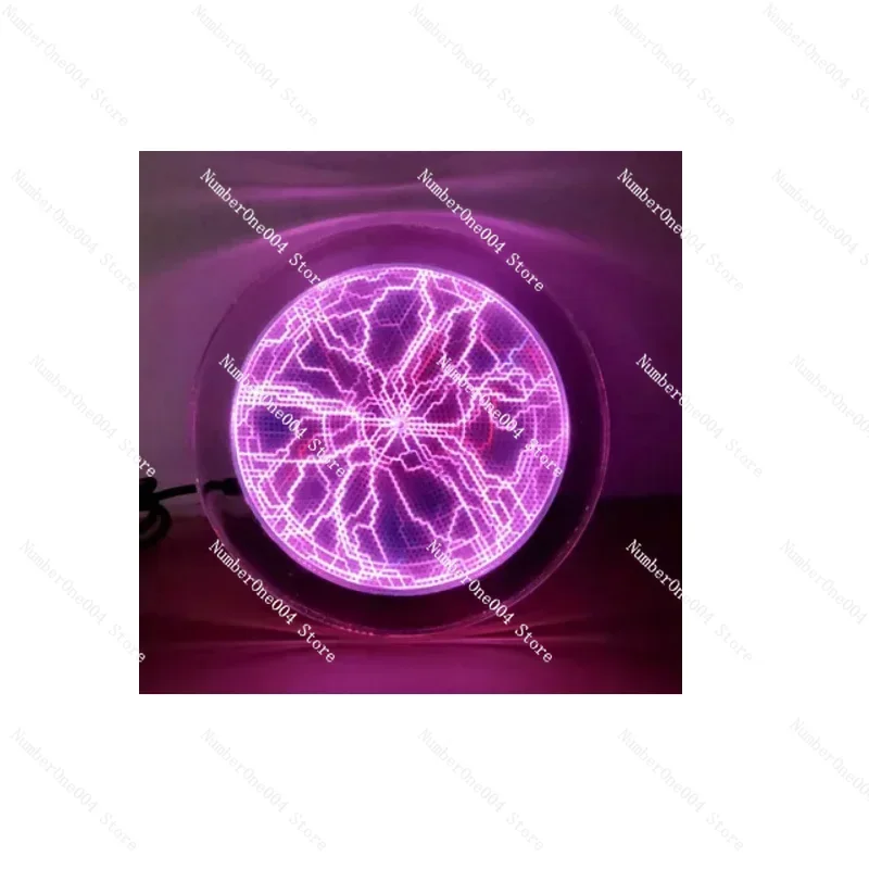 Flash-6-Inch-Blue-Tricolor-Red-Green-Pink-Magic-Disk-Current-Lamp ...