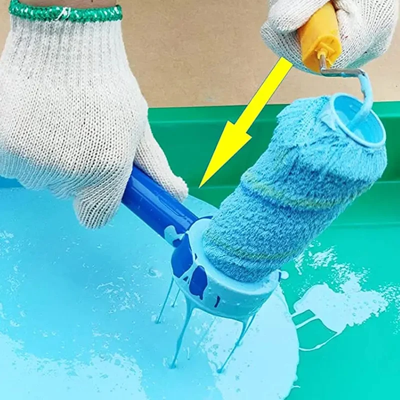 Roller Saver Cleaner Super Easy Clean Tools Paint Roller Spinner Brush ...
