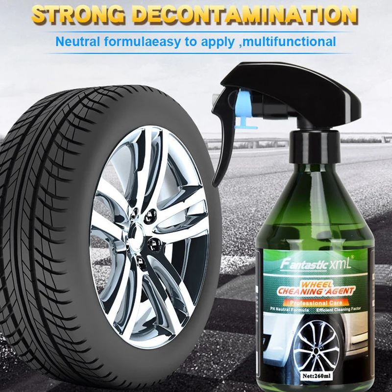 Fantastic-Xml-260ml-Wheel-Cleaning-Agent-Spray-Car-Rim-Cleaner-Remove ...