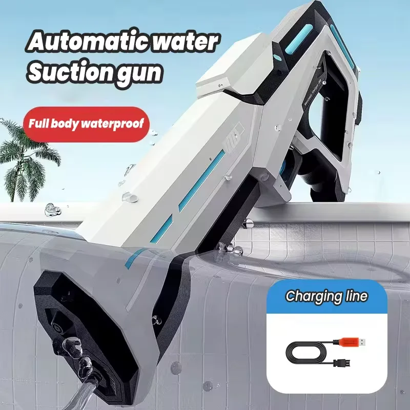 Children-Water-Storage-Gun-Pistol-Shooting-Toy-Automatic-Summer-Outdoor ...