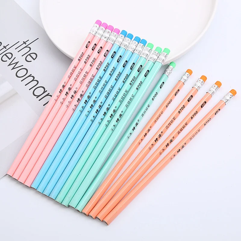 20 Piece Creative Aron Color HB Pencil Office School Stationery ...