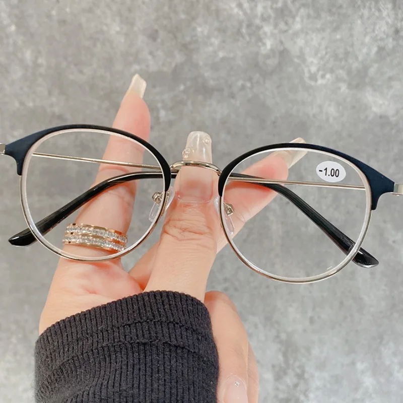 Reading-Glasses-Anti-Blue-Rays-Spring-Leg-Cat-Eye-Minus-Lens ...