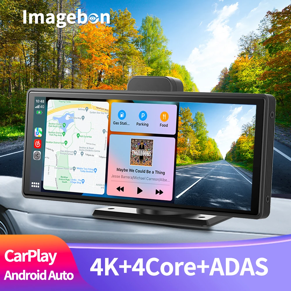9-3-4K-Car-DVR-Android-Auto-Carplay-ADAS-Dash-Cam-WiFi-AUX-Rearview ...