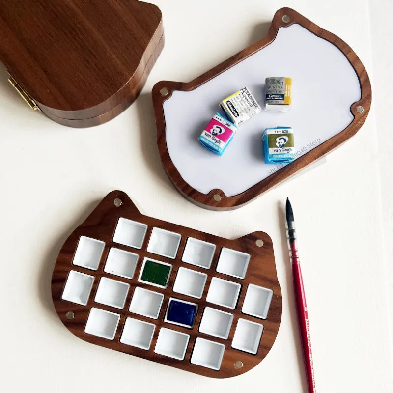 Empty-Wooden-Watercolor-Box-24-Colors-2ML-Watercolor-Sub-packing-Box ...