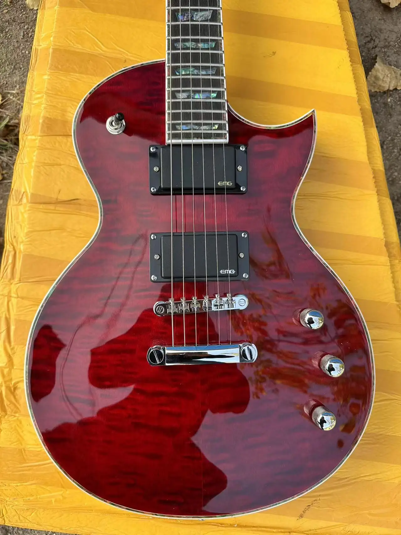 Customized-ESP-Electric-Guitar-Rose-Wood-Fingerboard-Classic-Style-in ...