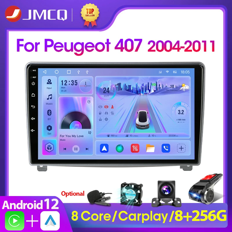 JMCQ-2Din-Car-Radio-Multimedia-Player-For-Peugeot-407-cc-SW-407CC-2004 ...