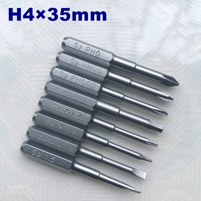 High-quality-S2-Cr-Mo-H4-35mm-screwdriver-bits-Slotted-1-5-2-0-phillips ...