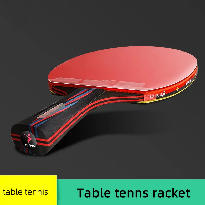 Professional-Cricket-ball-Tennis-Table-Racket-Short-Long-Handle-Carbon ...