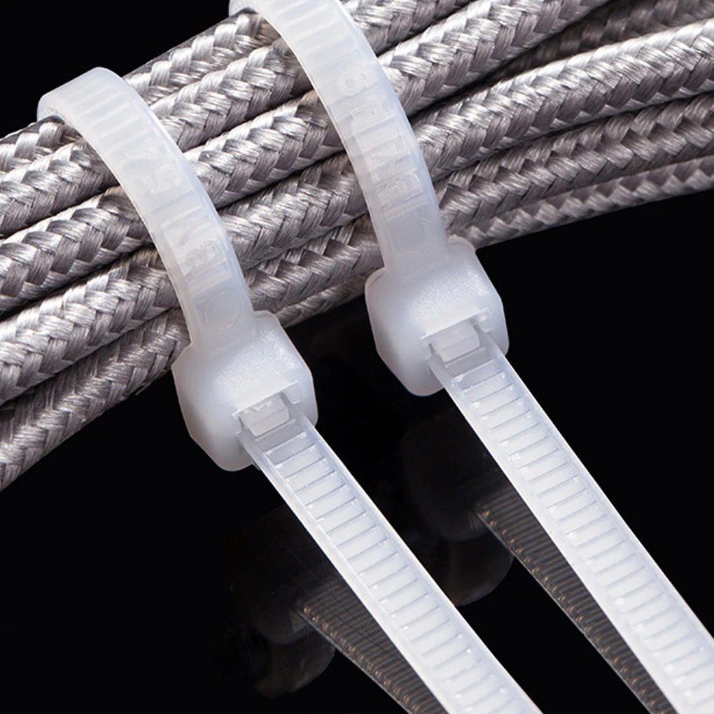 100pcs-Zip-Ties-Wire-Power-Cable-Label-Mark-Tag-Nylon-Self-Locking-Tie ...