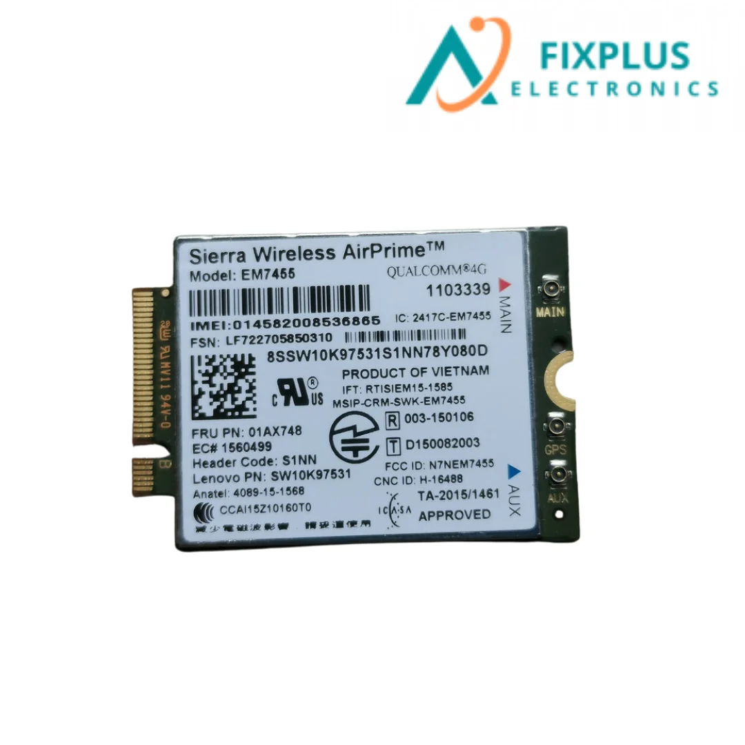 EM7455 3G 4G WWAN module 01AX748 For X1 carbon 5th X270 T470 T470S ...