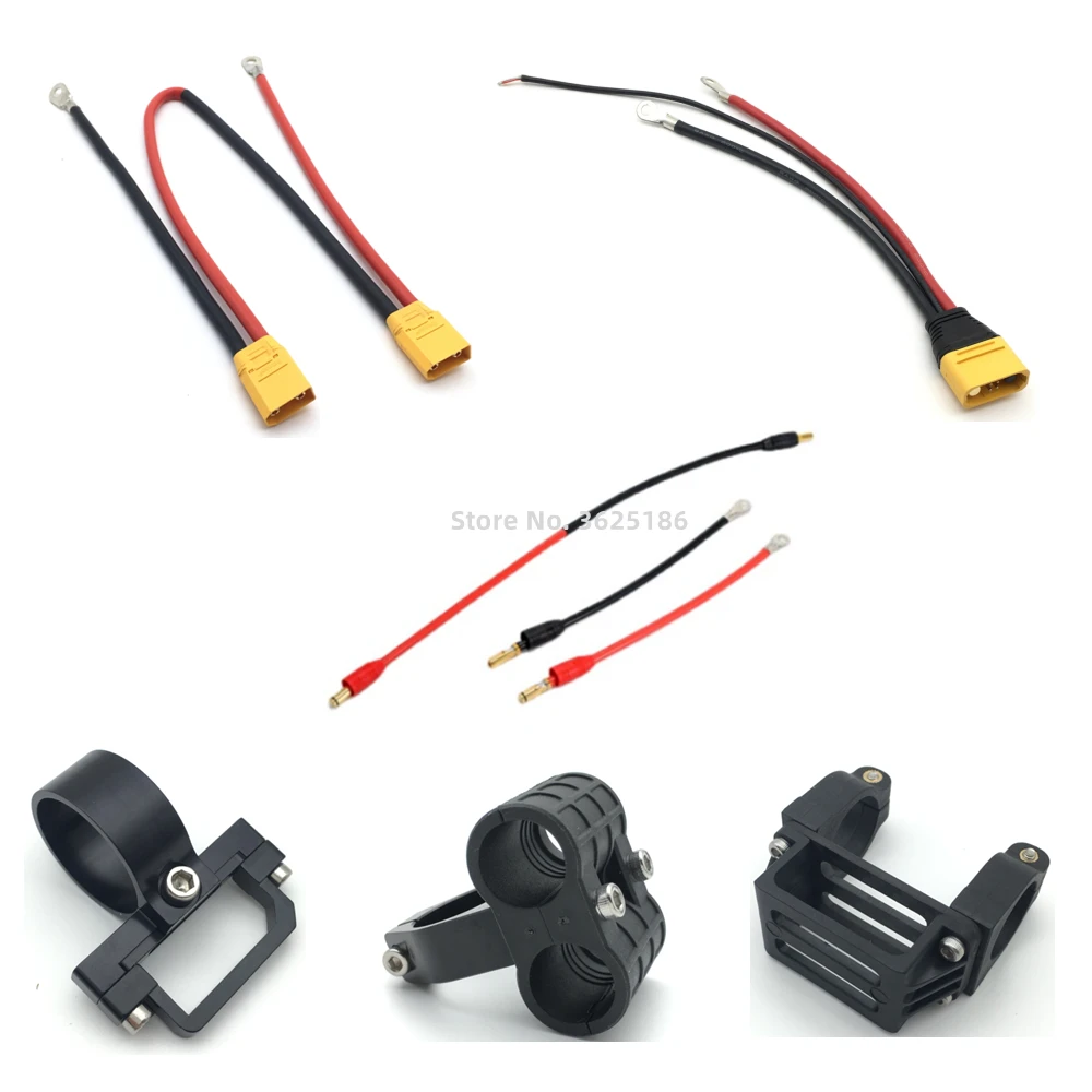 EFT Power Supply XT90 Plug AS150 AS150U Fixed Seat Connector Mount ...