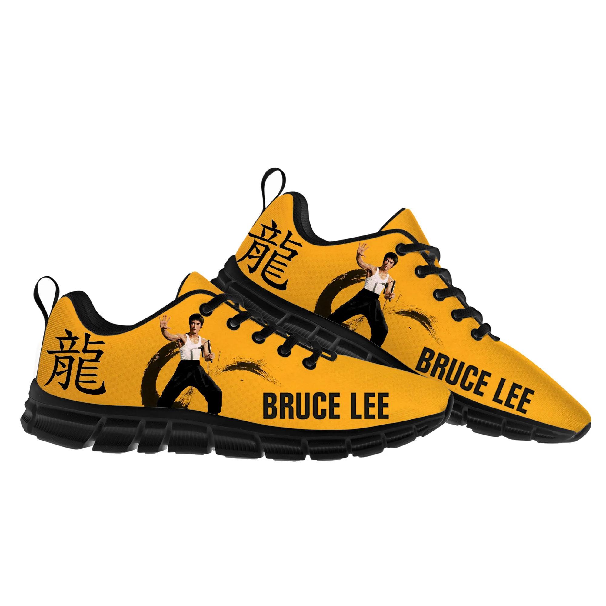 Kung-Fu-Legend-Bruce-Lee-Dragon-Sports-Shoes-Mens-Womens-Teenager-Kids ...