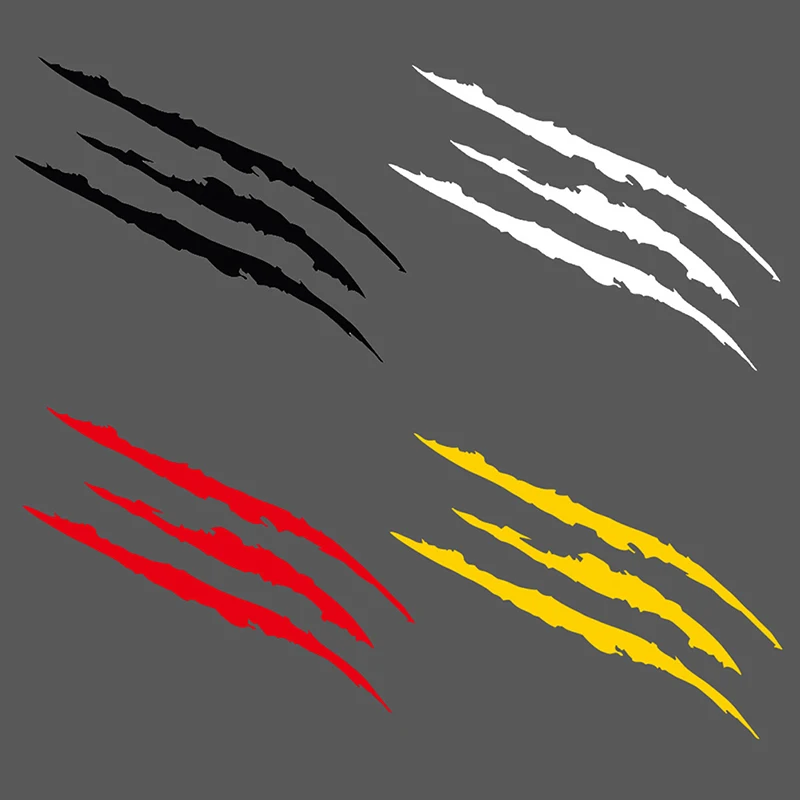 Car-Styling-Headlights-Personalized-Car-Stickers-Monster-Claw-Scratch ...
