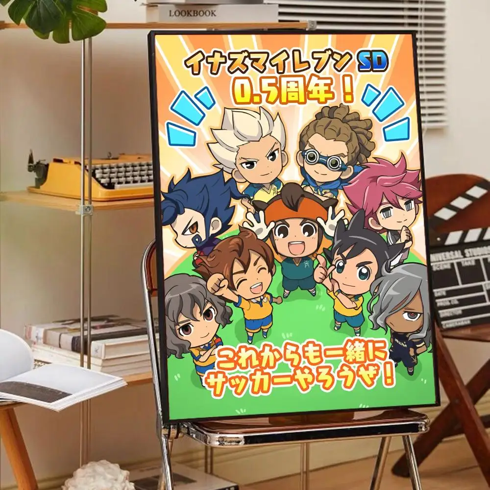 Inazuma Eleven Anime Poster Sticky HD Quality Wall Art Retro Posters ...
