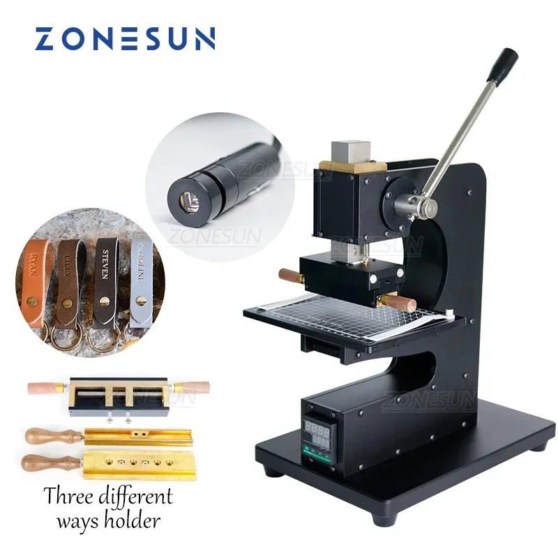 ZONESUN-Hot-Stamping-Machine-With-Infrared-Locator-DIY-LeatherCraft ...