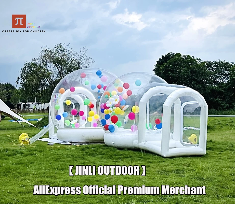 Balloon-Inflatable-Bubble-House-With-Bubble-Tent-Transparent-Dome-House ...