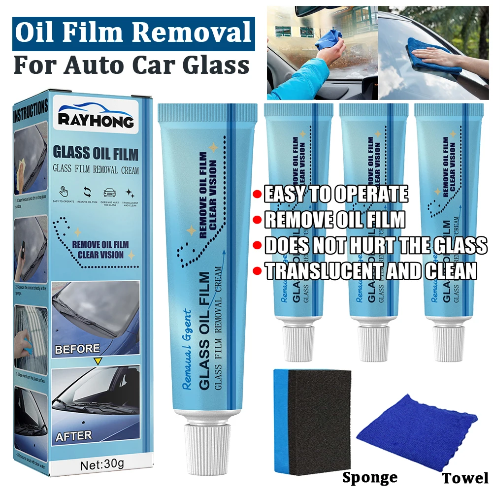 1-3pcs-Rayhong-Glass-Oil-Film-Removal-Agent-Glass-Wiper-Cleaner-for ...