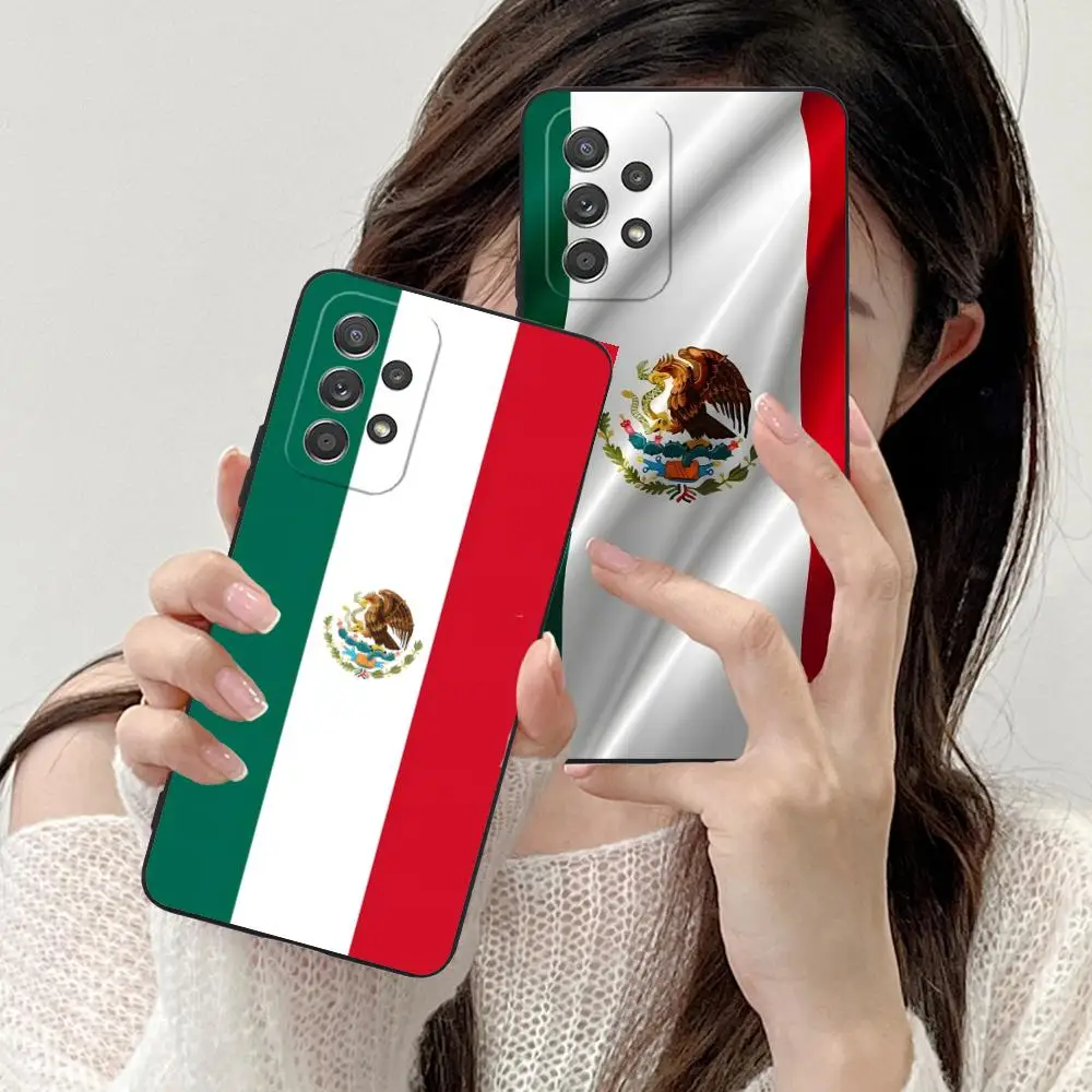 Mexico Flag Mobile Cell Phone Case for Samsung Galaxy A56 55 54 53 52 ...