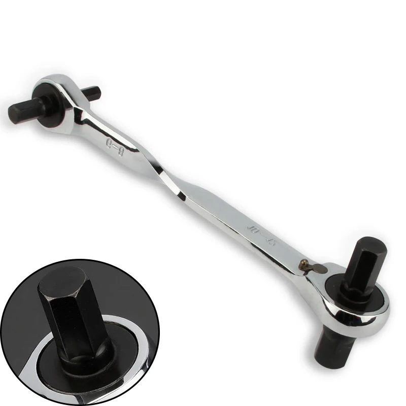 Quick-Ratchet-Hex-Wrench-Set-1PCS-4-Head-Hexagonal-Spanner-Hexagon-Key ...