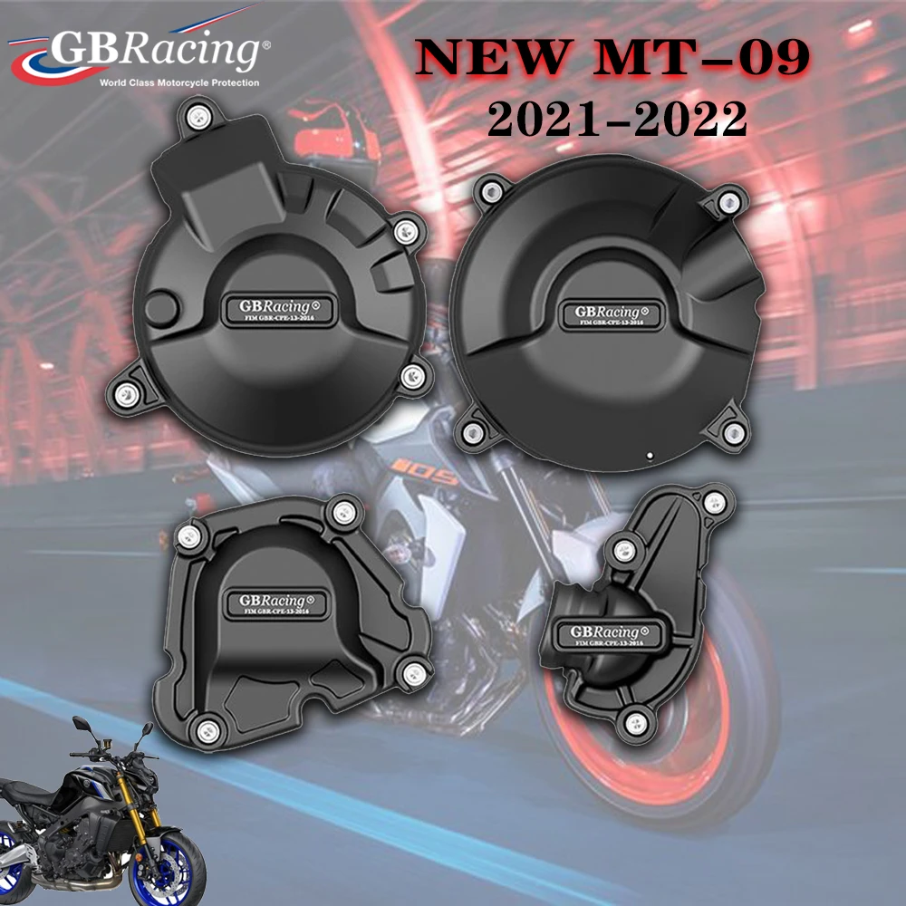 Motorcycles Engine Cover Protection Gb Racing For Yamaha Mt09 Sp Mt-09 ...