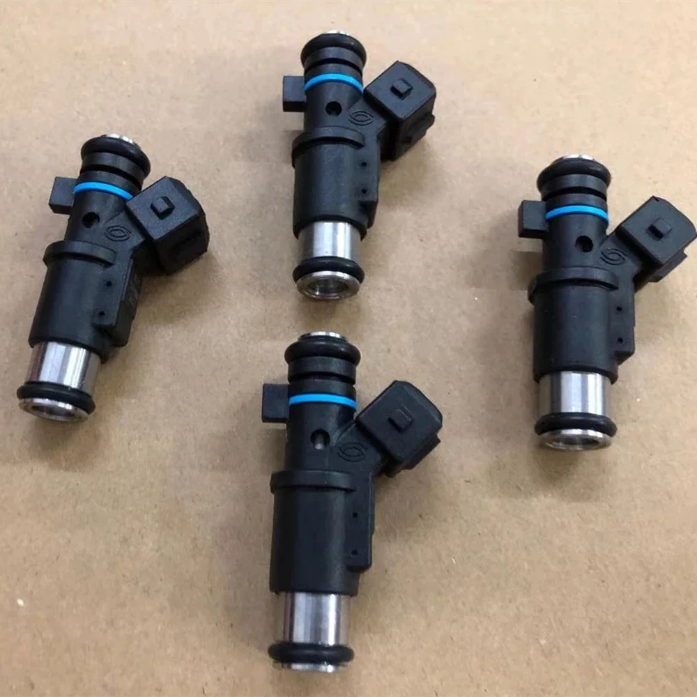 4Pcs Petrol Fuel Injector 1984E0 01F002A 0280156357 348001 for Peugeot ...