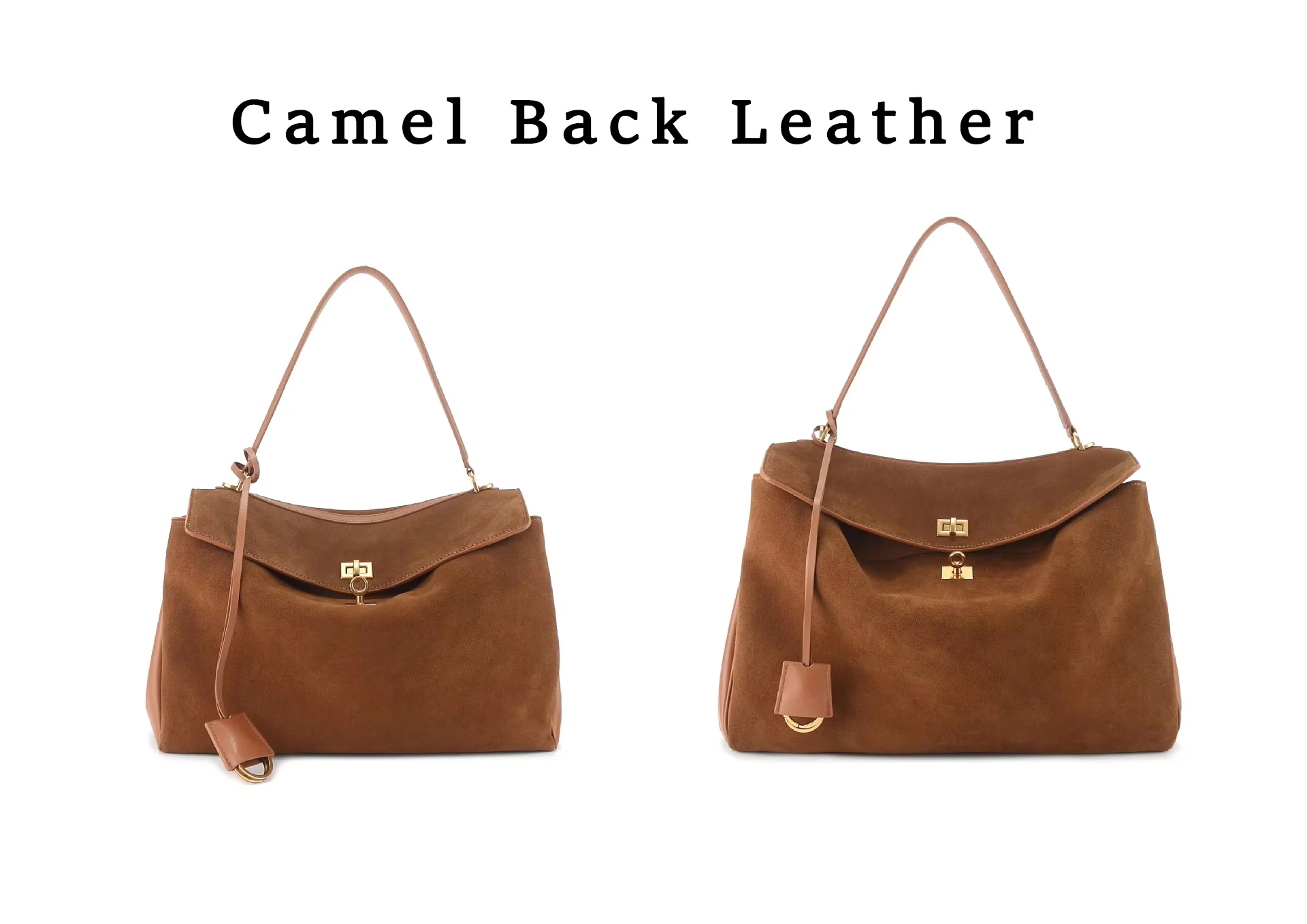 高級ブランドロデオ女性バッグ本革ブラウンスエード女性トートバッグ