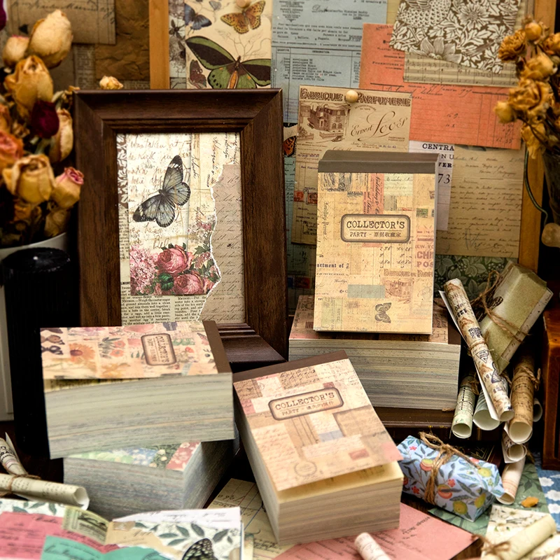 Yoofun-360sheets-Vintage-Scrapbooking-Collage-Paper-Junk-Journal-DIY ...
