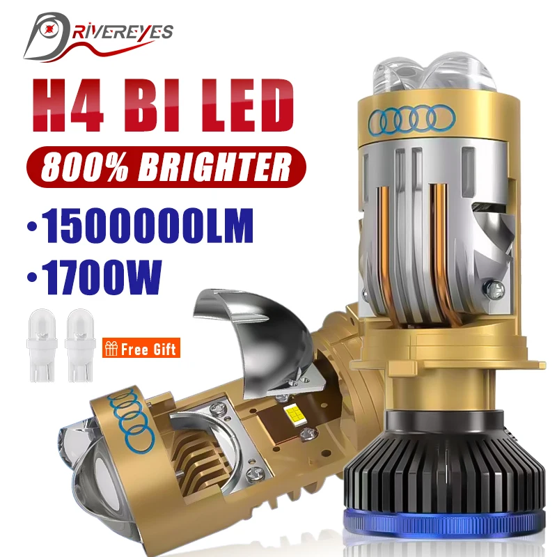 Bi-LED-H4-Projector-Lens-High-Low-Beam-Car-Bulbs-Canbus-H4-LED-Auto ...