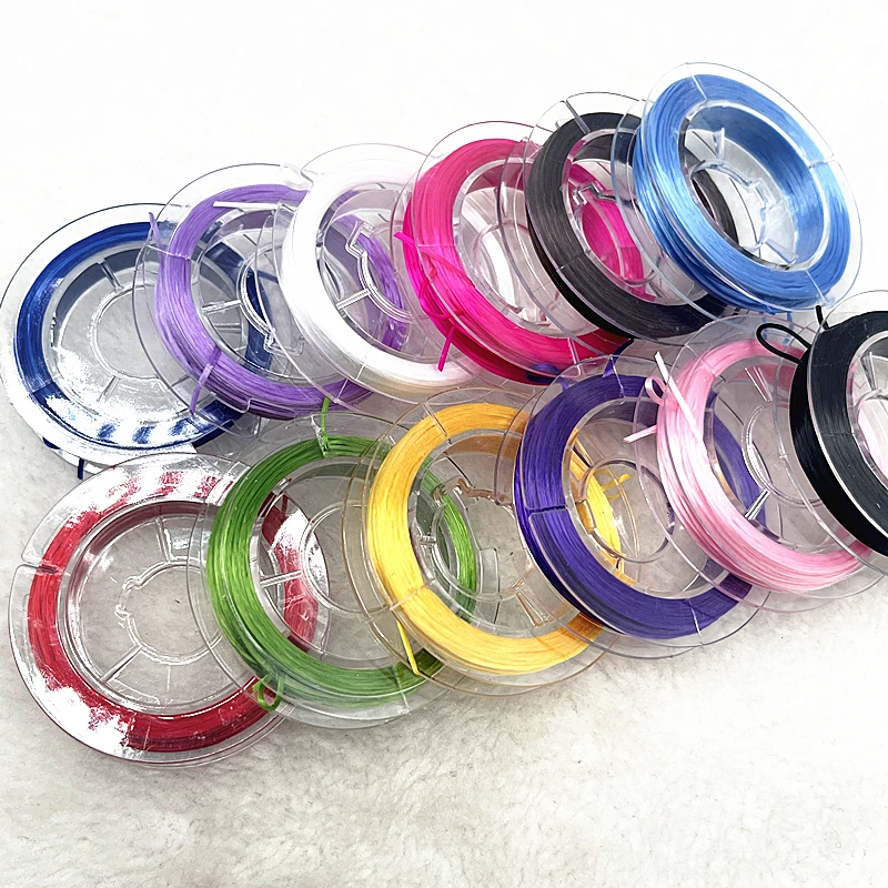 10yards-roll-Colorful-Elastic-Rope-Crystal-Line-Rope-Cord-for-Jewelry ...