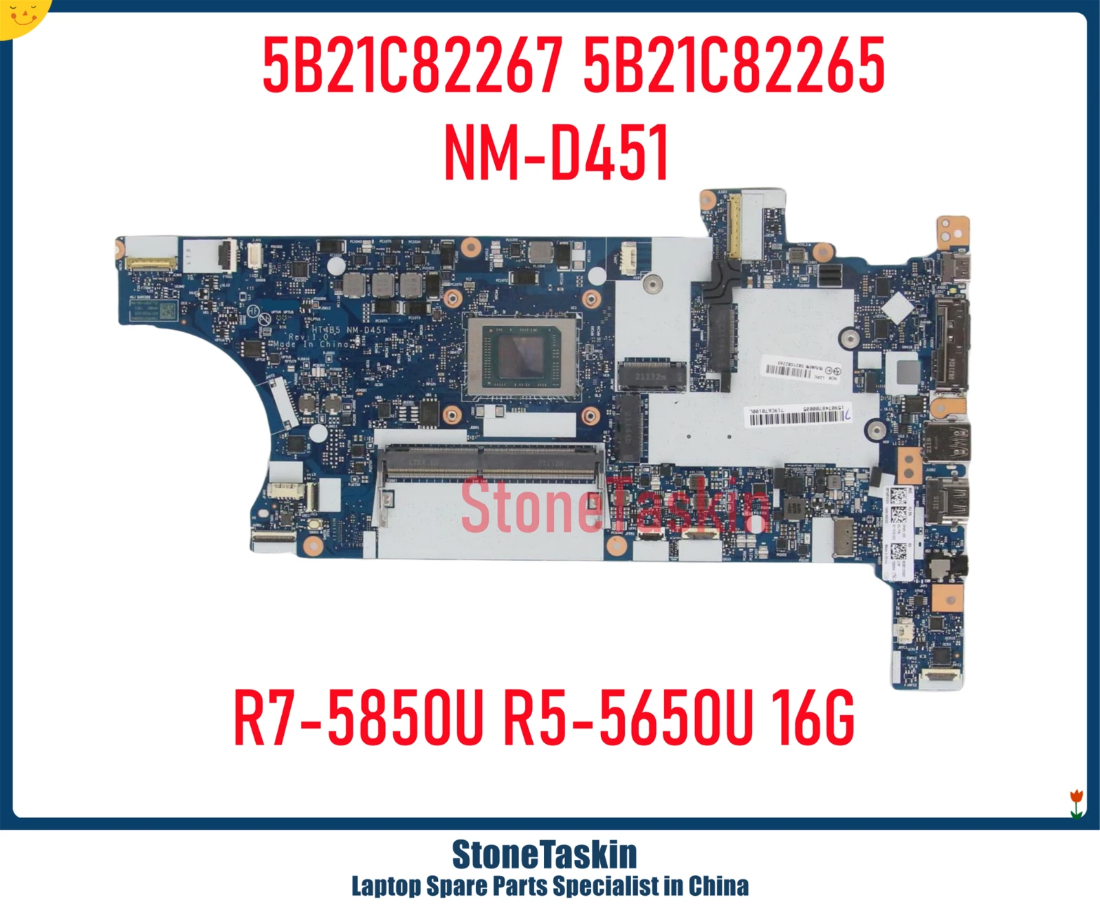 StoneTaskin-5B21C82267-5B21C82265-NM-D451-For-Lenovo-Thinkpad-P14S-P15S ...