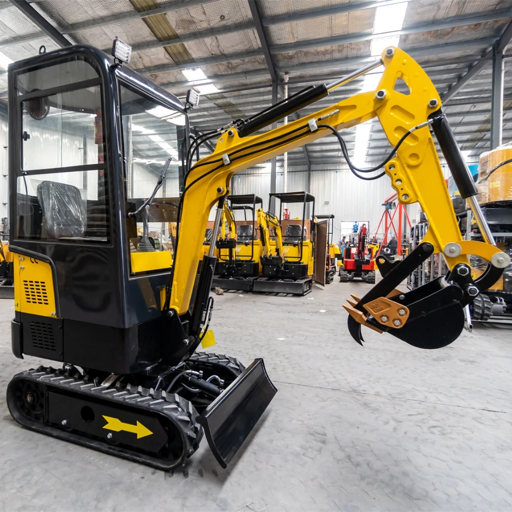 Micro-Digger-Bagger-Crawler-Hydraulische-Kleine-Bagger-Bieten-Mit ...
