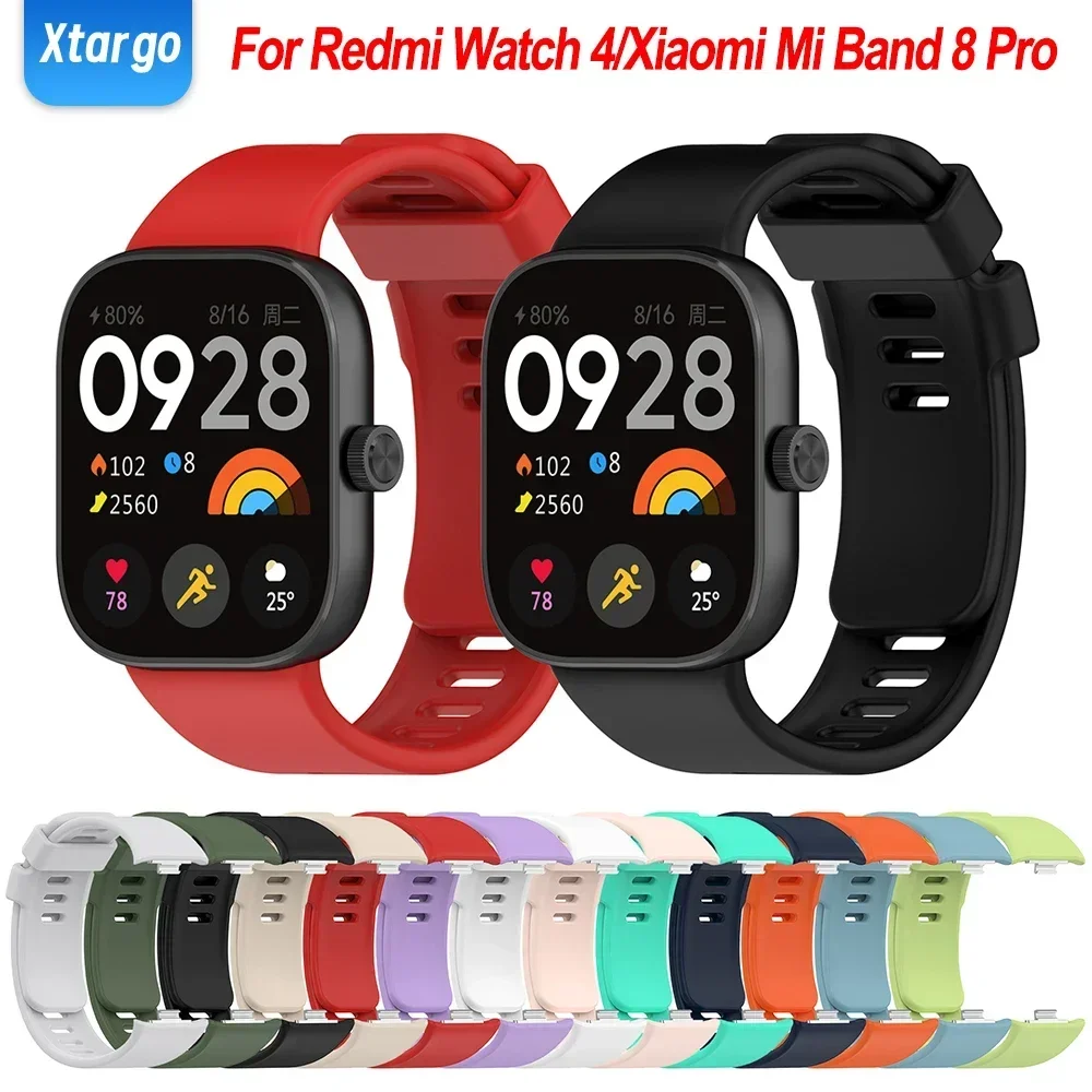 Original-Silicone-Strap-for-Redmi-Watch-4-Sport-Smart-Watch-Bracelet ...