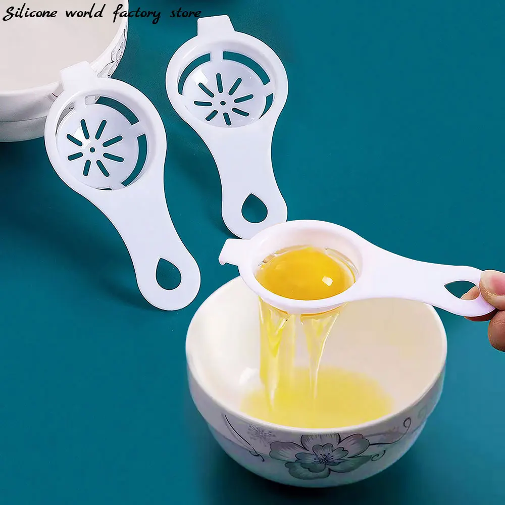 Silicone-World-Egg-Liquid-Filter-Egg-White-Yolk-Separator-Egg-Baking ...