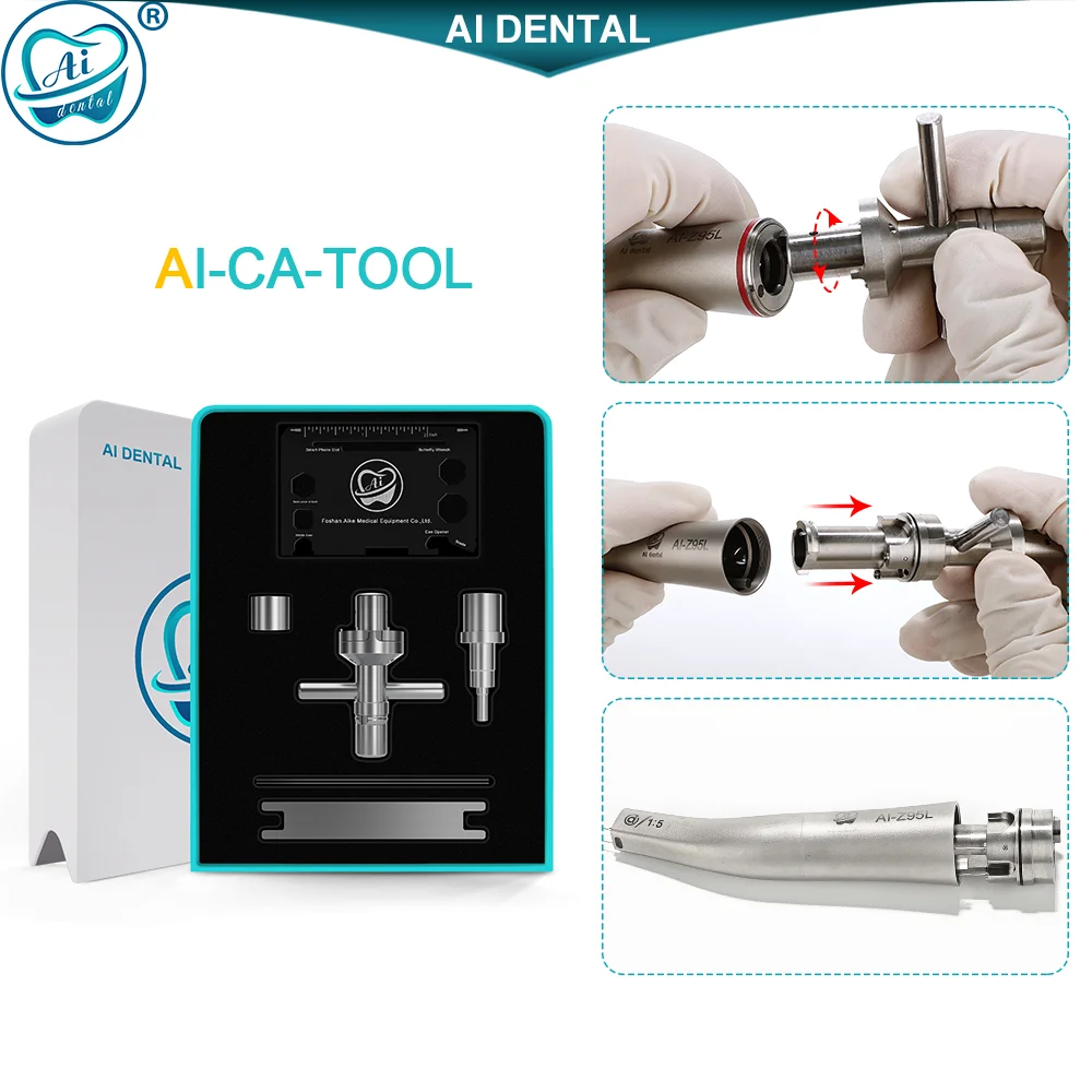 AI-CA-TOOL Dental Disassembly Tools Repair Kit For E-type Low Speed ...