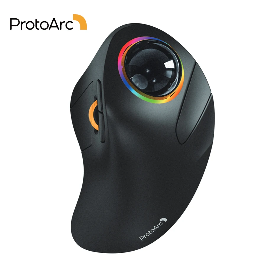 Protoarc Em03 Draadloze Bluetooth Trackball Muis Oplaadbare ...