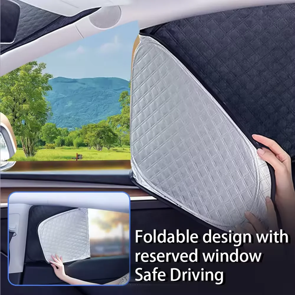for-tesla-model-3-y-2024-Sunshade-Side-Window-Front-Rear-Windshield ...
