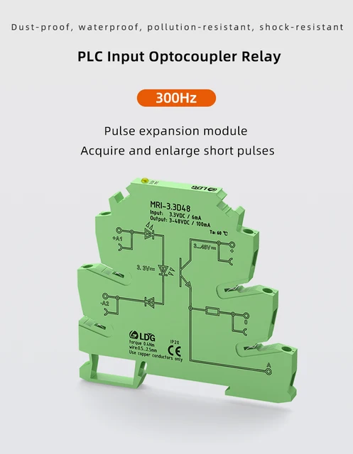 3v Relay Yctze 3.3V DC Photoelectrical Coupler Isolating PLC Relay ...