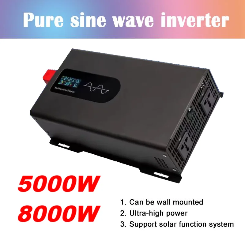 Inverter-24v-220v-Sine-Wave-Inverter-Power-5000W-8000W-10K-48V-60V-72V ...