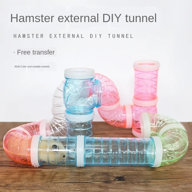 8-Pcs-set-DIY-Hamster-Tunnel-Toy-Pet-Sports-Training-Pipeline ...