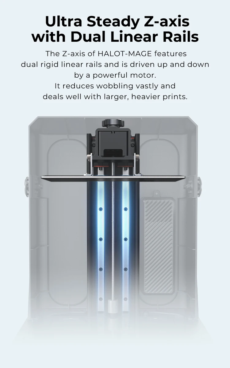 CREALITY HALOT-MAGE PRO /HALOT-MAGE Resin 3D Printer Speed 8K 10.3” LCD ...