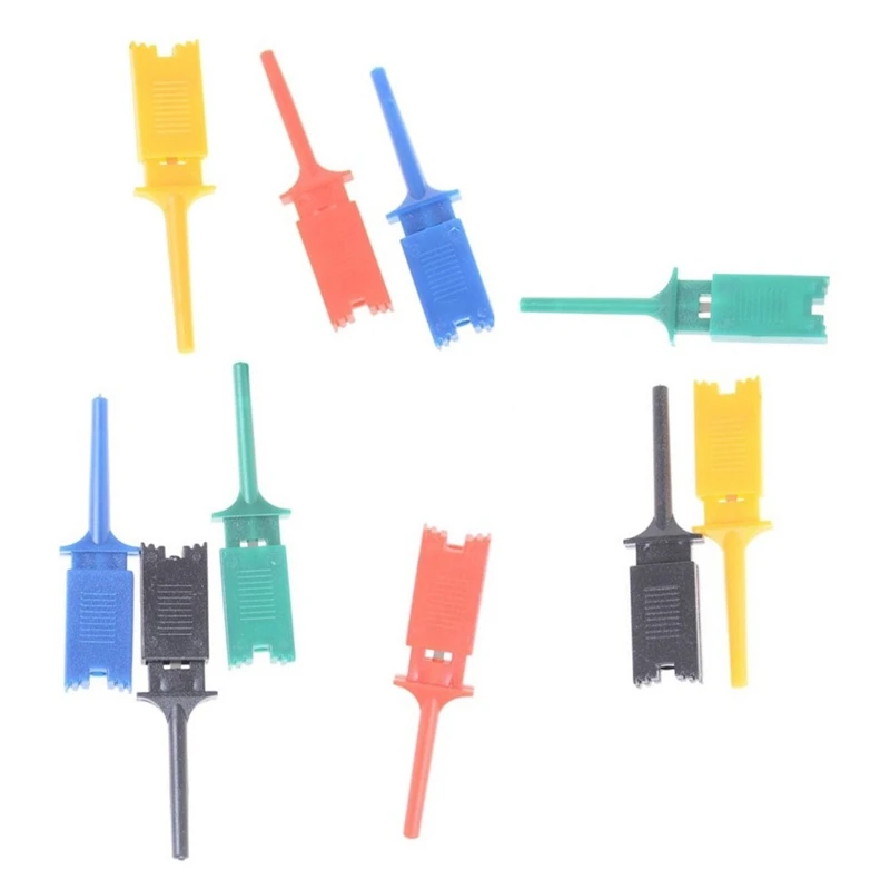 10Pcs-Test-Hooks-Clips-For-Logic-Analyzers-Logic-Test-Clip-Flattening ...