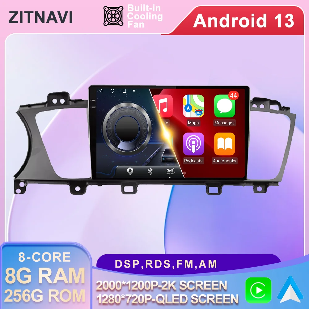 9-Inch-Android-13-For-KIA-K7-Cadenza-2013-2017-Car-Radio-DSP-Autoradio ...