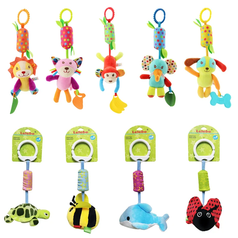 Baby Rattles Teether Toys Mobiles Educational Toys For Children Plush ...