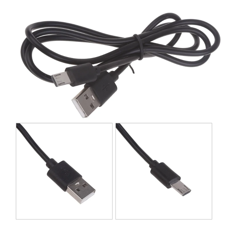 Long Tip USB to Micro USB Male Cable 1m/3.3ft Charging Cable 10mm ...
