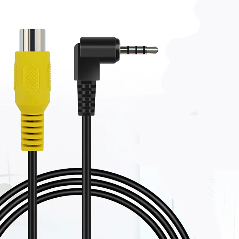 1PC AV In Video Cable Adapter 2.5mm AV Jack Male Plug To RCA Female ...