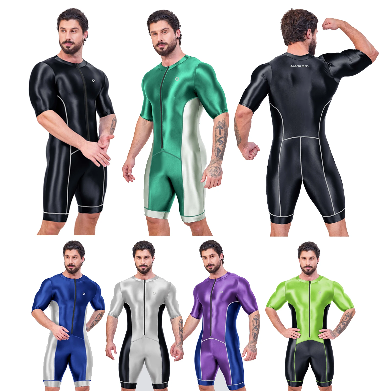 AMORESY-Atticus-Series-Men-Bodysuit-Surfing-Suit-Swimwear-Yoga ...
